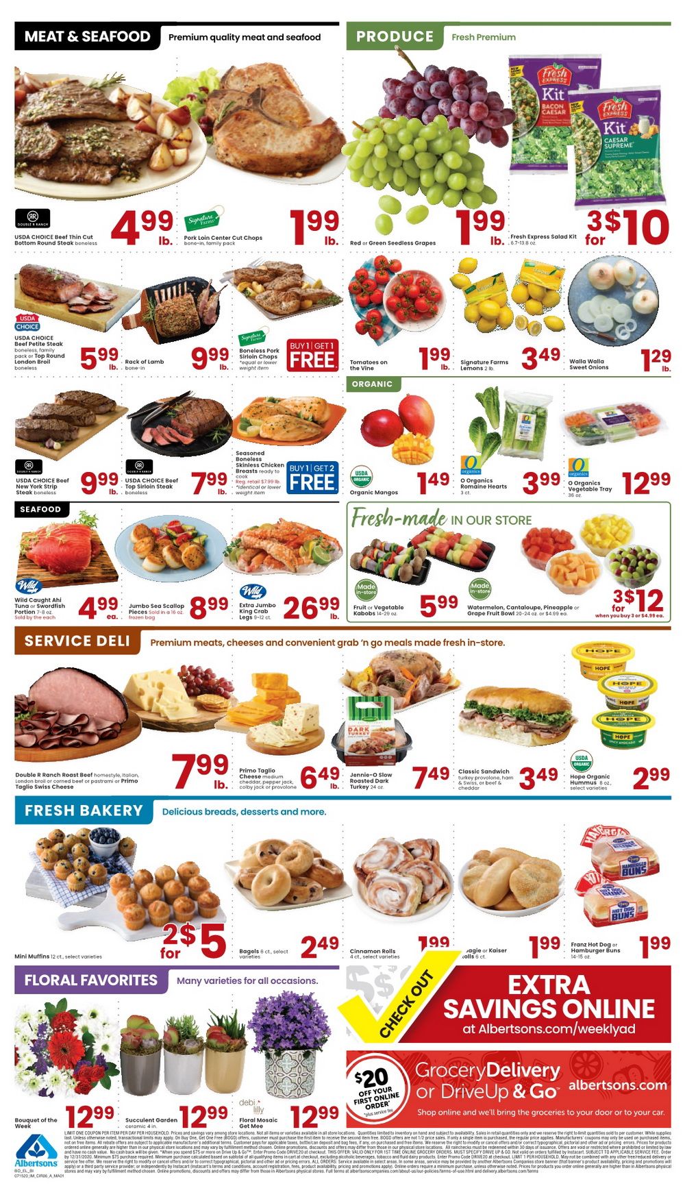 Albertsons Weekly Ad July 15 – July 21, 2020