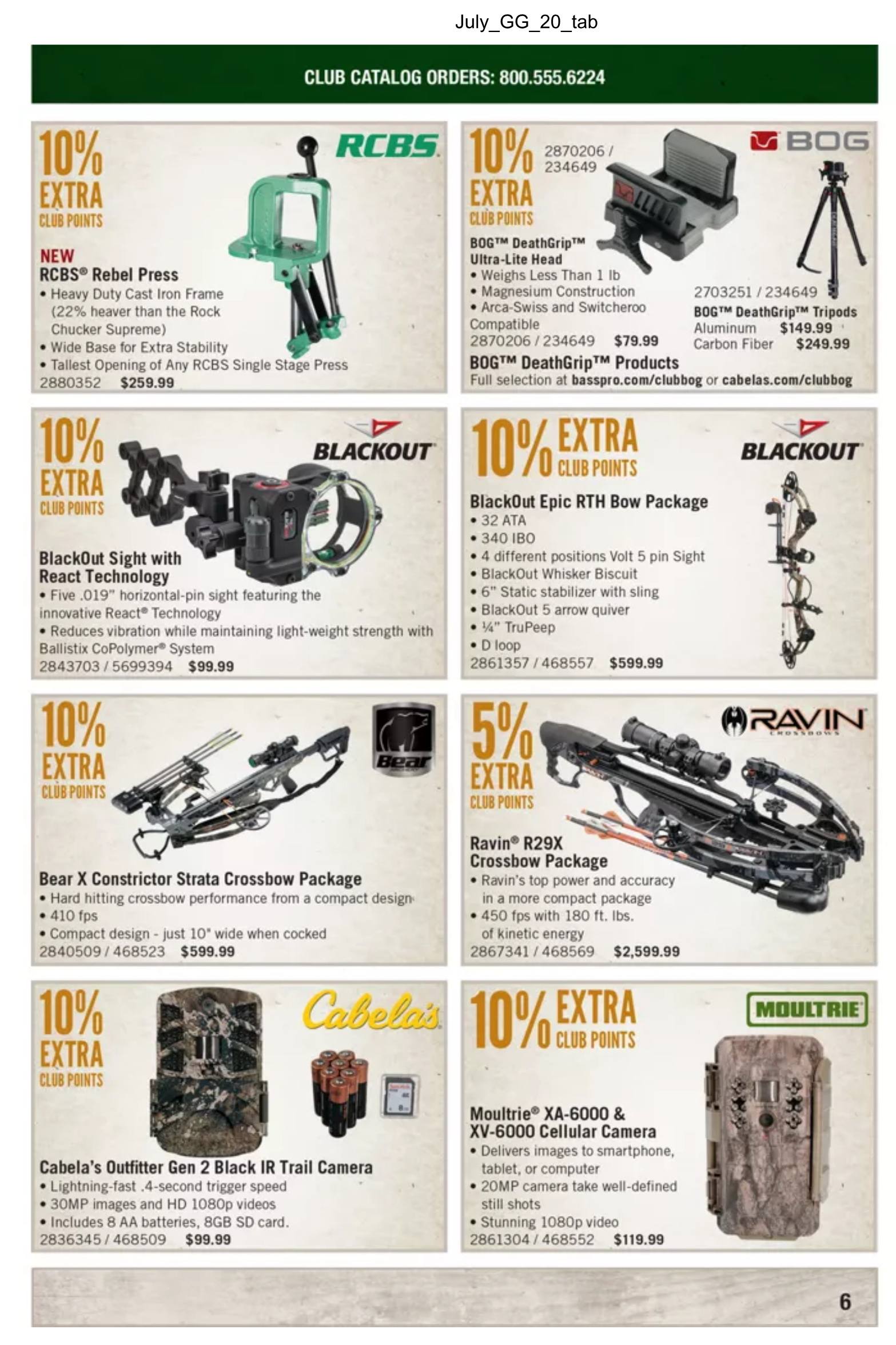 Bass Pro Shops Gear Guide Sale July 1 – July 31, 2020