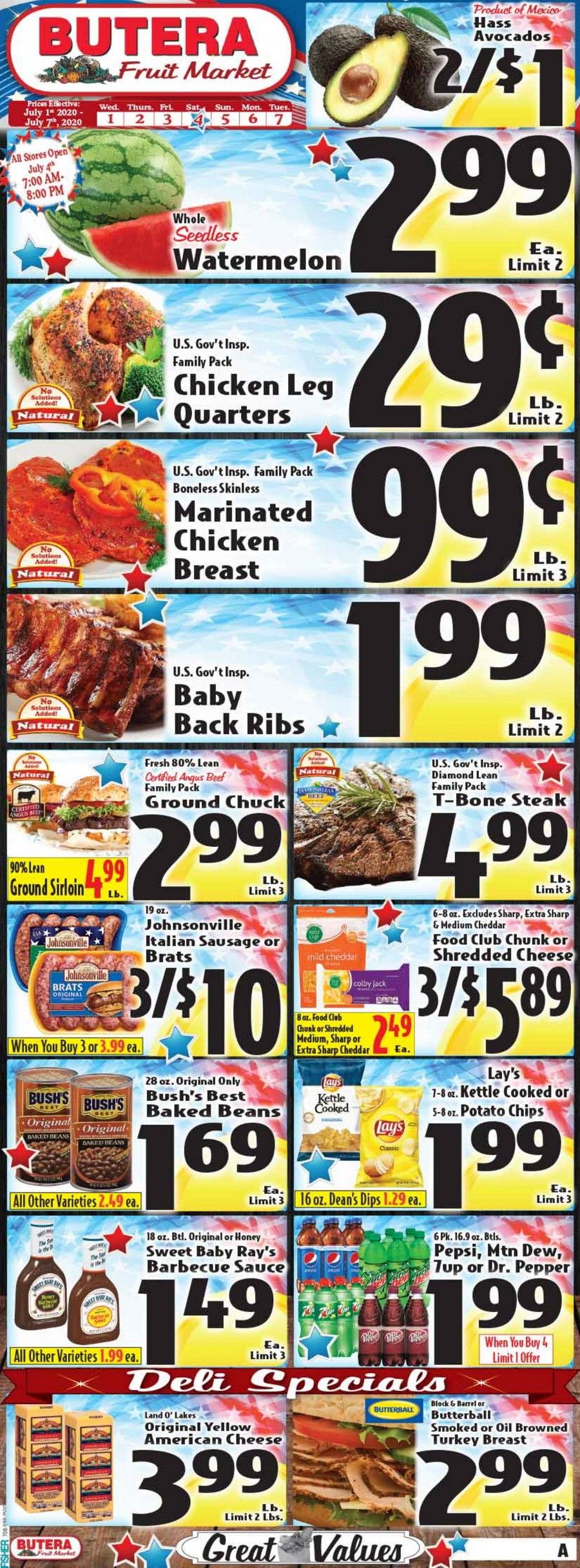 Butera Weekly Ad Jul 01 – Jul 07, 2020