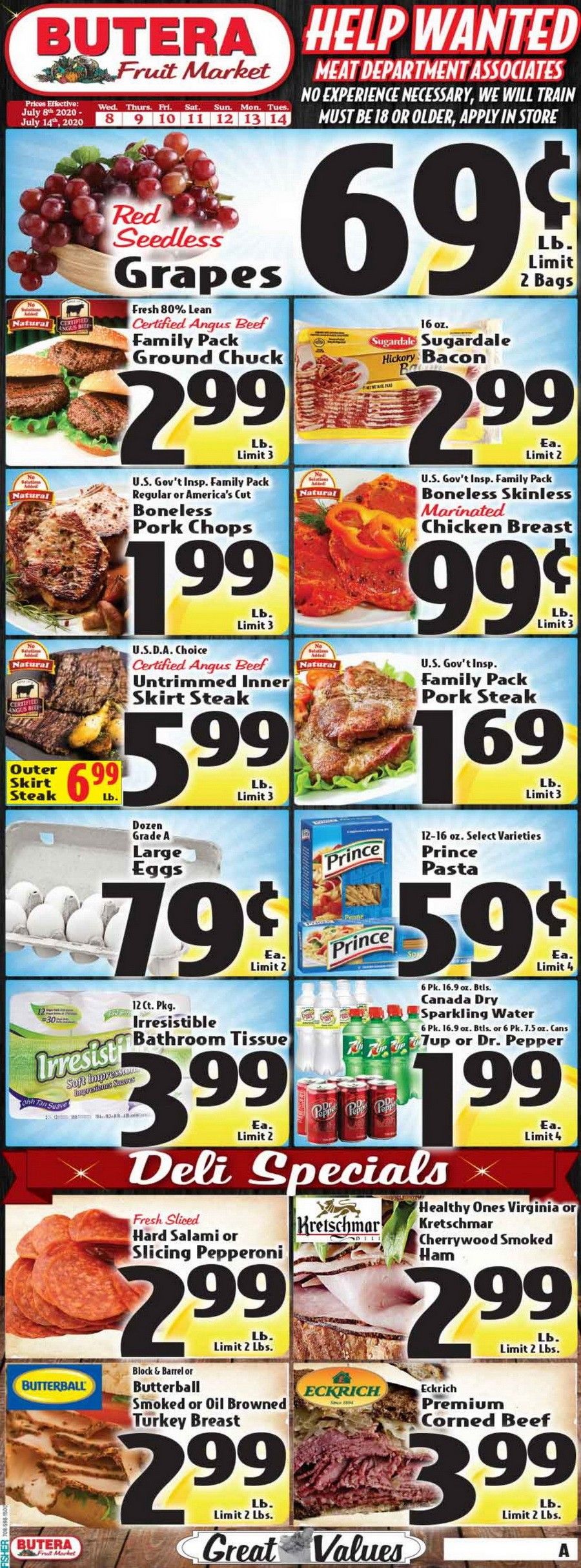 Butera Weekly Ad July 08 – July 14, 2020