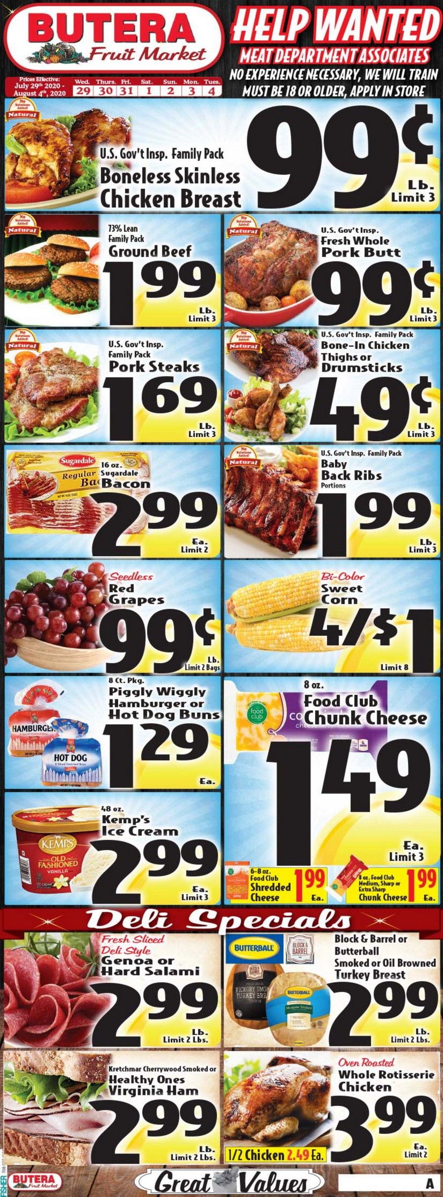 Butera Weekly Ad Jul 29 – Aug 04, 2020