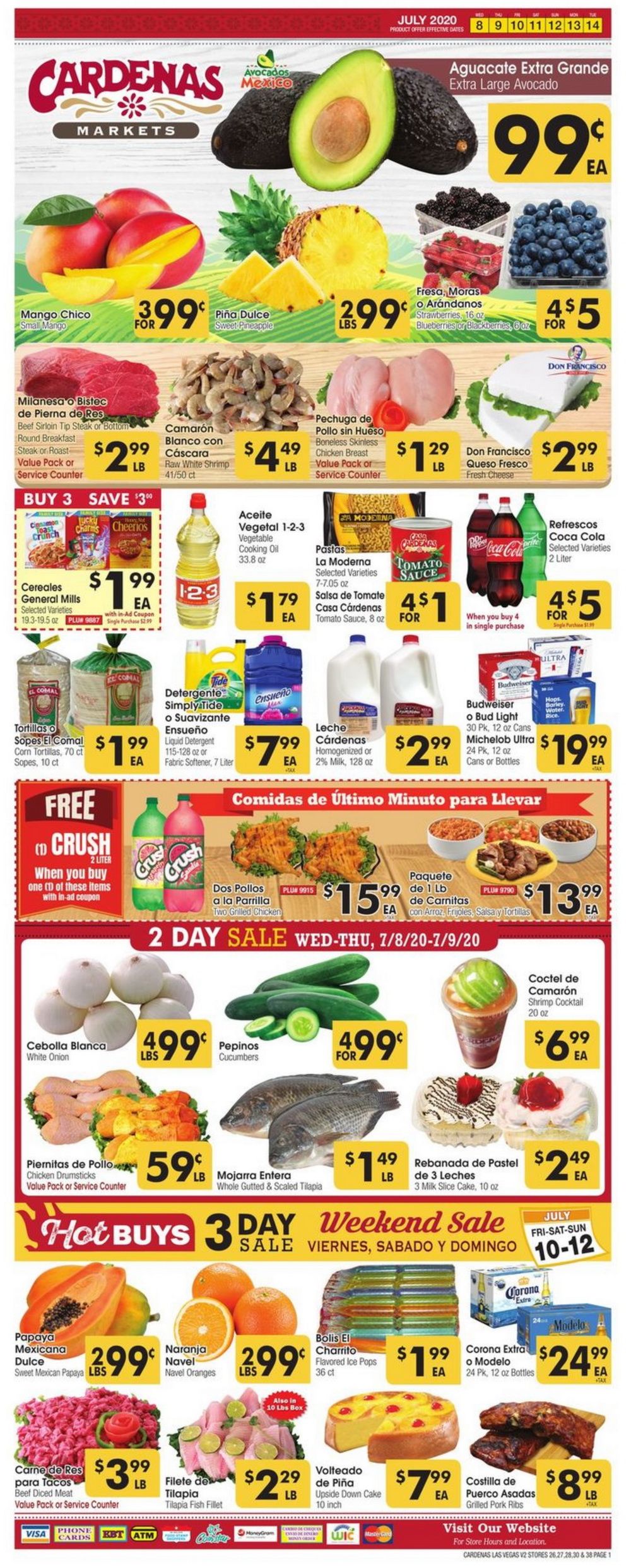 Cardenas Weekly Ad Jul 08 – Jul 14, 2020