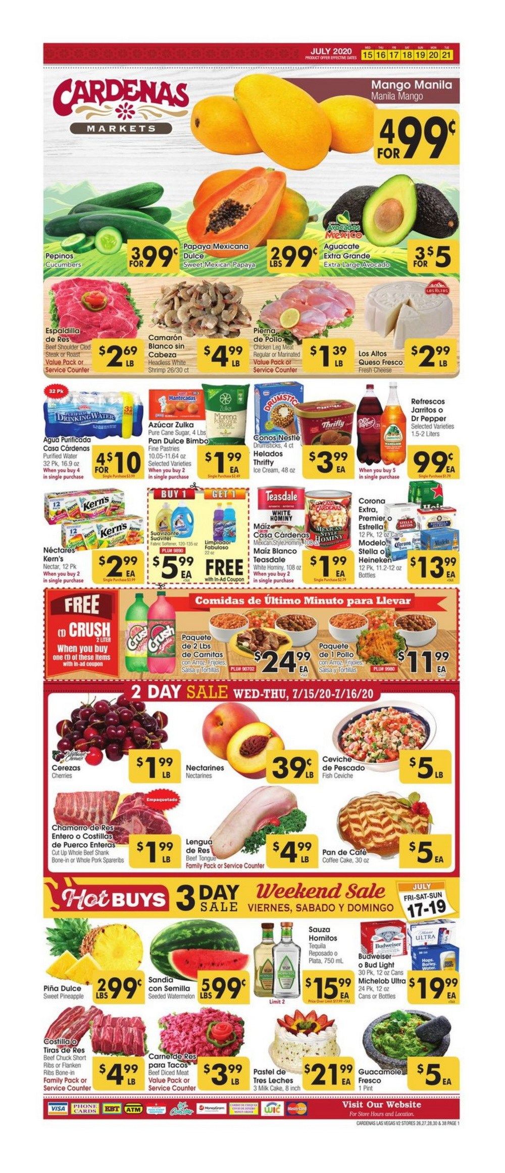 Cardenas Weekly Ad Jul 15 – Jul 21, 2020