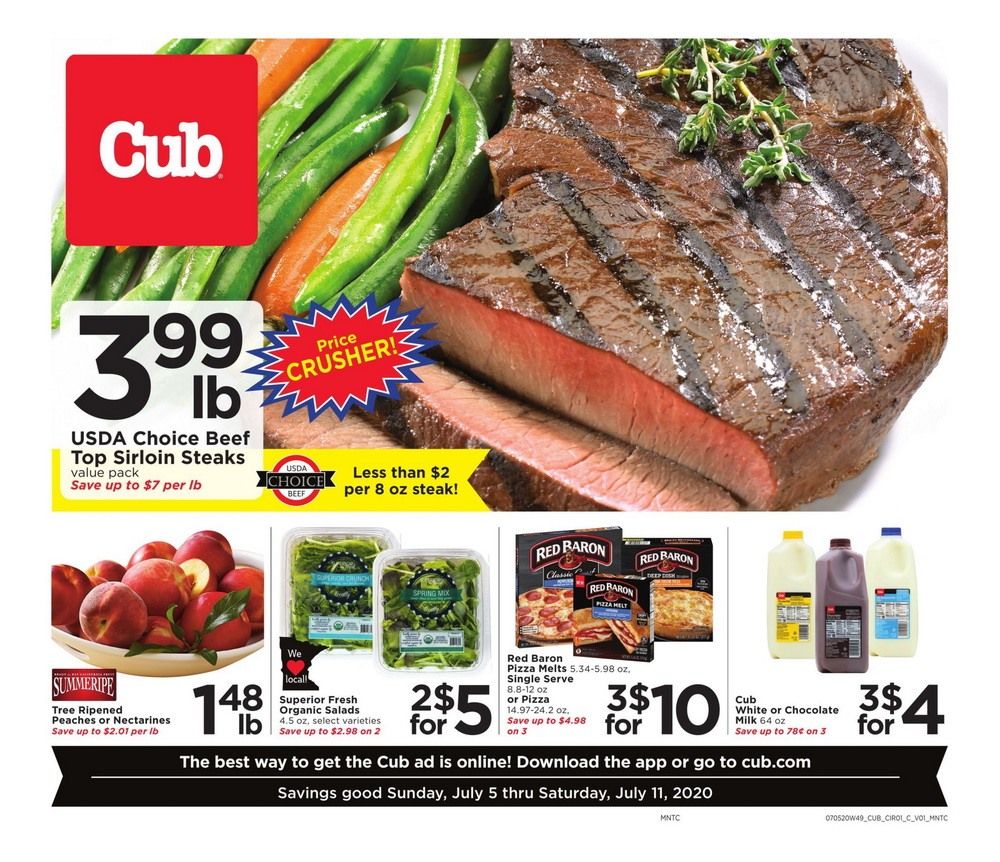 Cub Foods Weekly Ad July 05– July 11, 2020