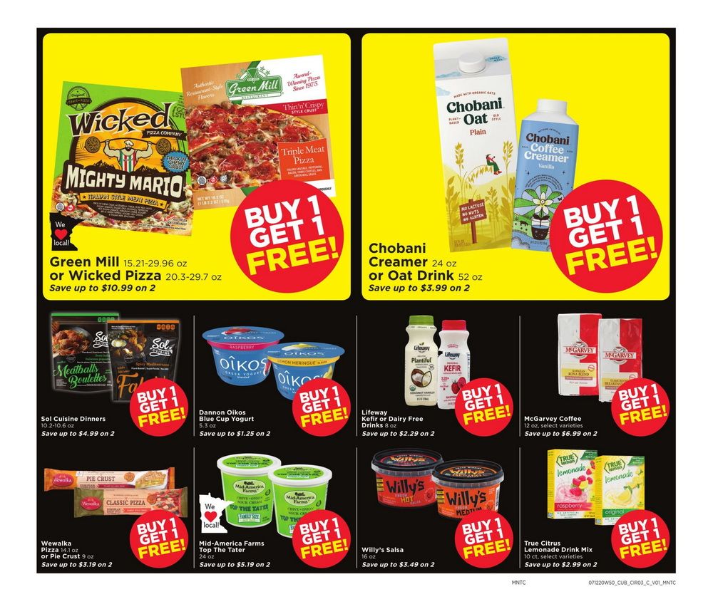 Cub Foods Weekly Ad July 12– July 18, 2020