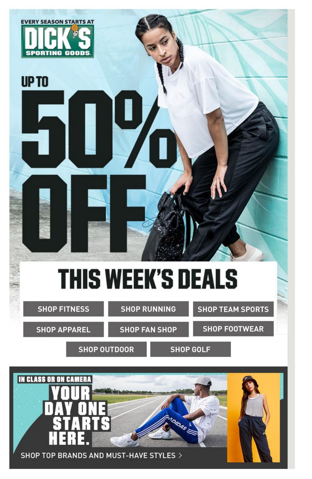 Dick's Sporting Goods Weekly Ad Jul 19 – Jul 25, 2020