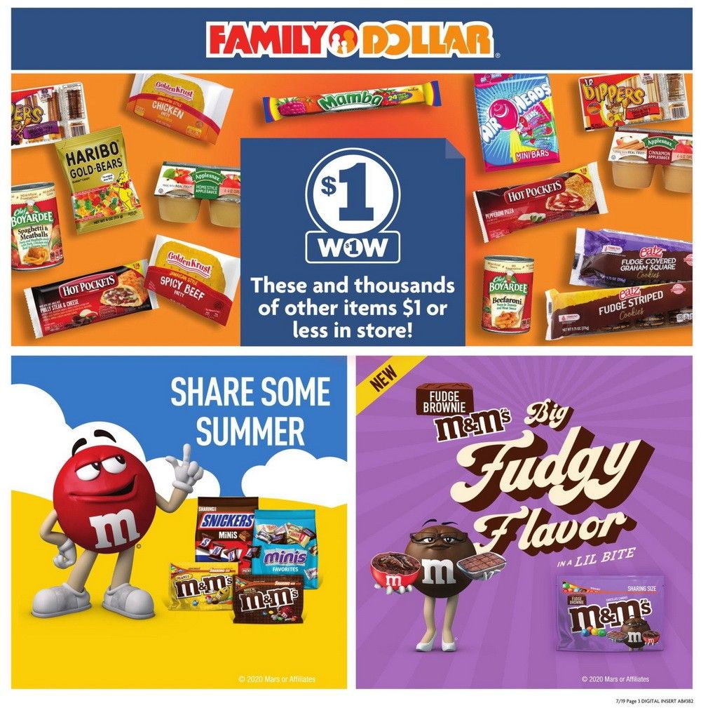 Family Dollar Weekly Ad Jul 19 – Jul 25, 2020