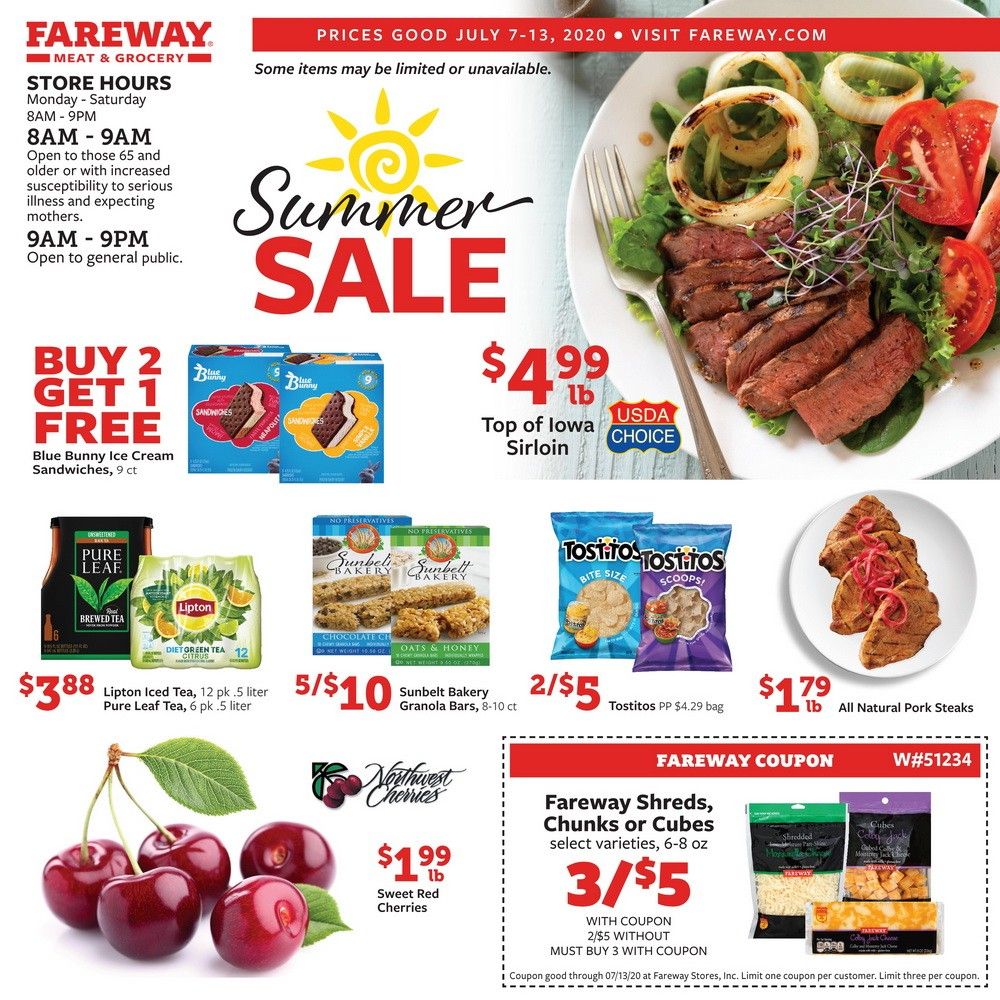 Fareway Weekly Ad July 07 – July 13, 2020