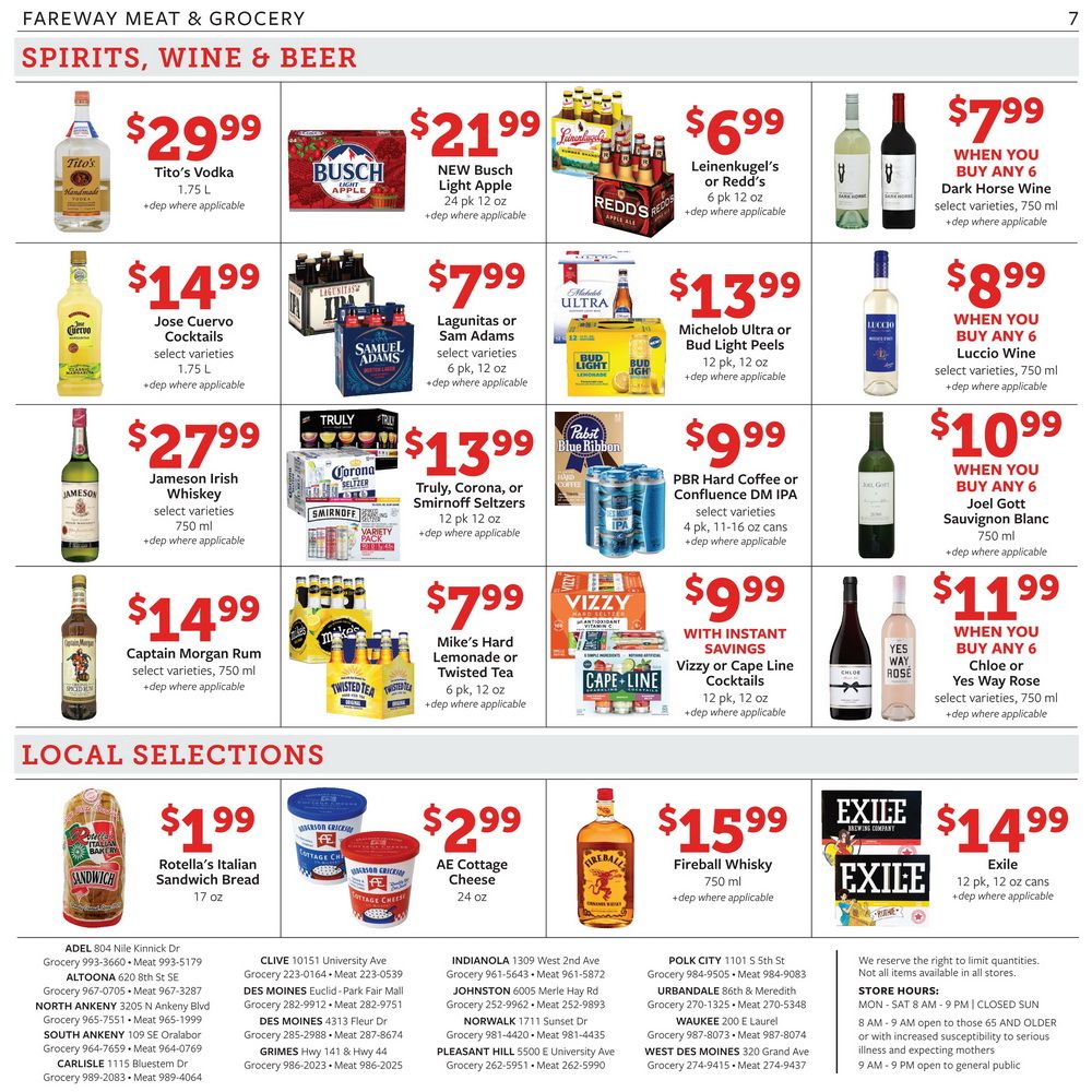 Fareway Weekly Ad July 14 – July 20, 2020
