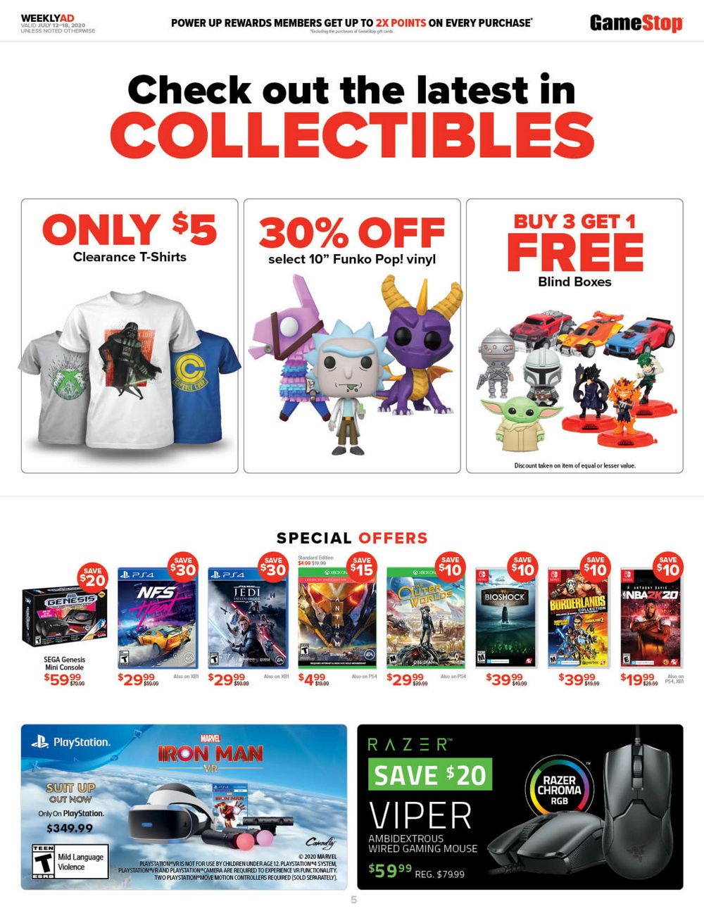 GameStop Weekly Ad July 12 – July 18, 2020