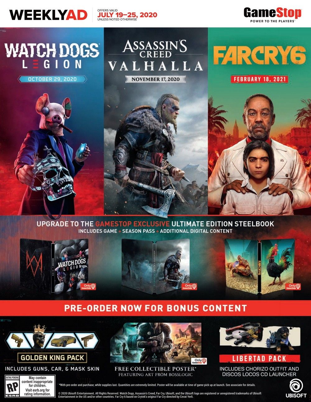 GameStop Weekly Ad July 19 – July 25, 2020