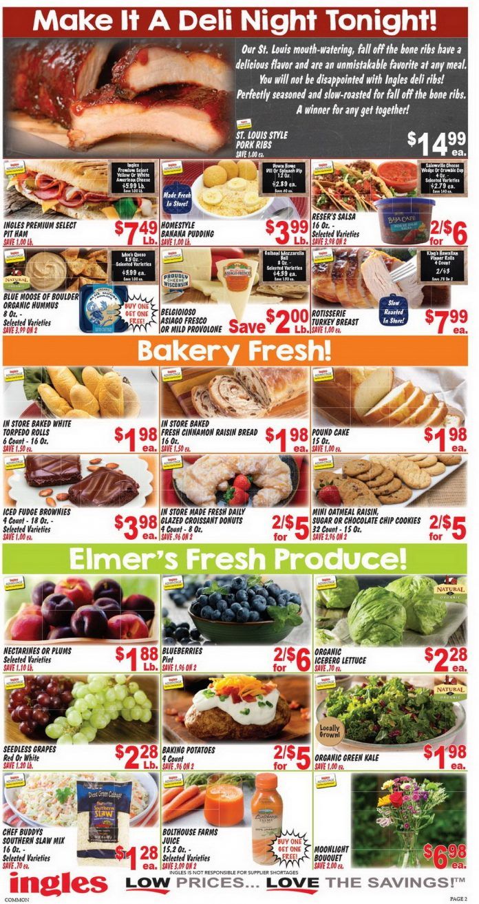 Ingles Weekly Flyer July 22 – July 28, 2020