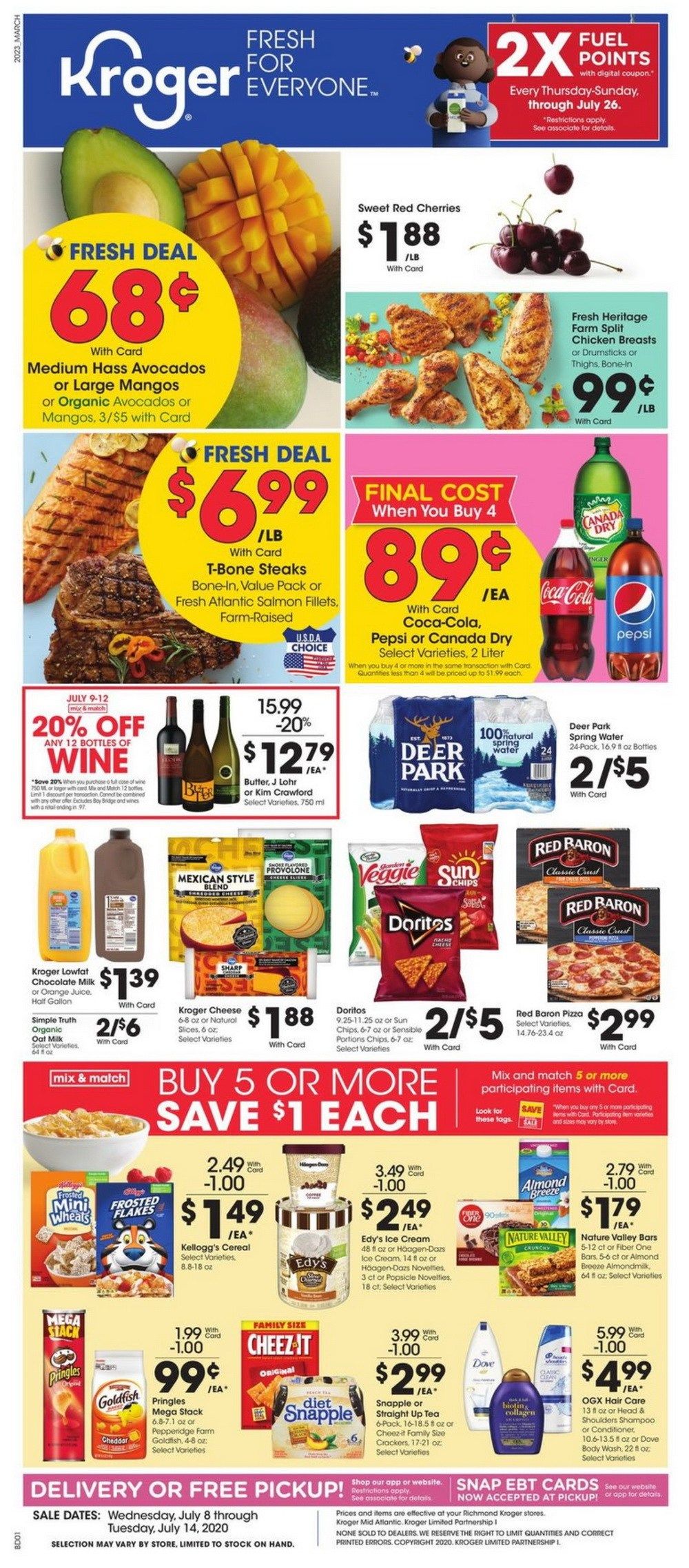 Kroger Weekly Ad Jul 08 – Jul 14, 2020