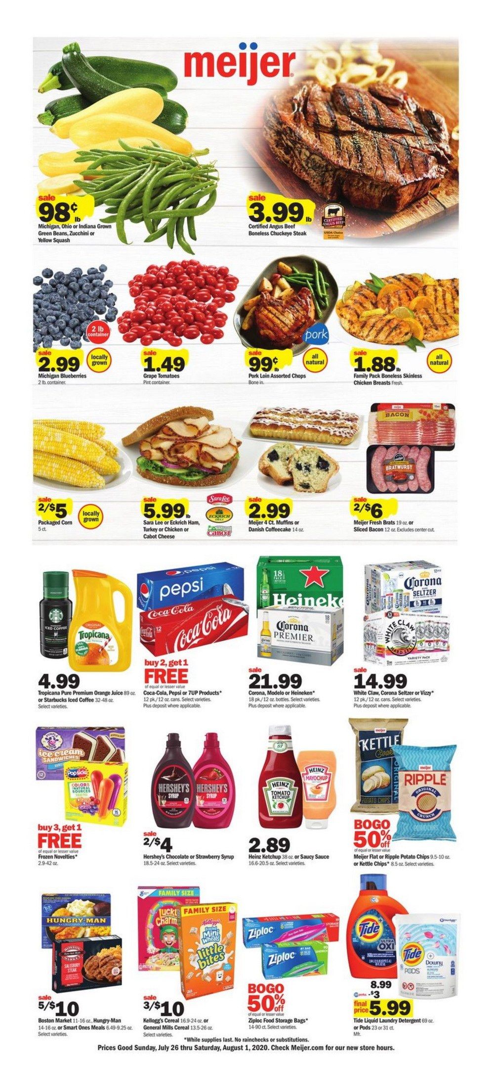 Meijer Weekly Ad Jul 26 – Aug 01, 2020