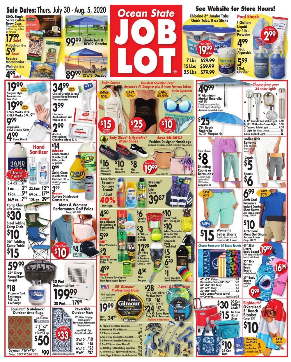 Ocean State Job Lot Weekly Ad Jul 30 – Aug 05, 2020