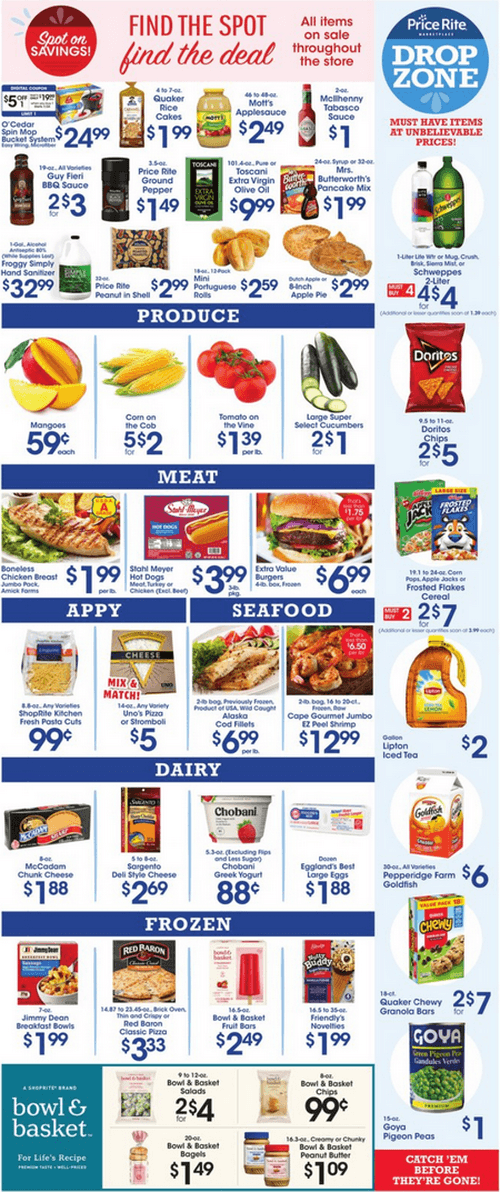 Price Rite Weekly Ad July 17 – July 30, 2020
