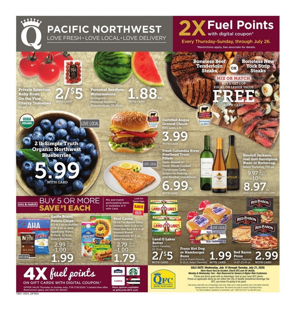 QFC Weekly Ad Jul 15– Jul 21, 2020