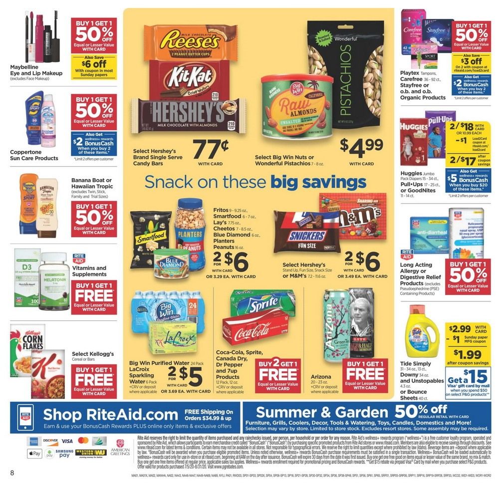 Rite Aid Weekly Ad Aug 02 – Aug 08, 2020