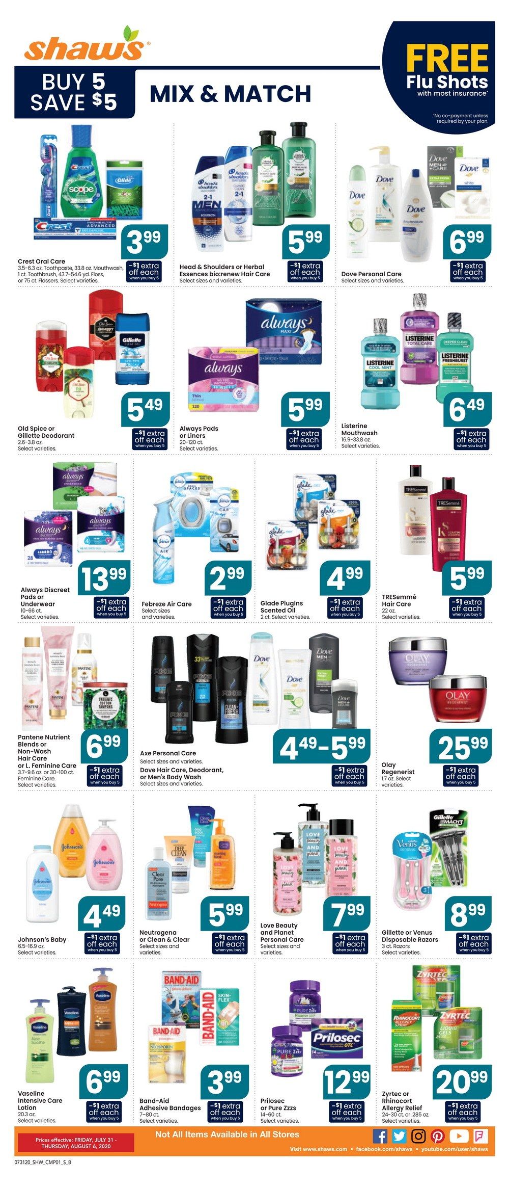 Shaw's Weekly Ad Jul 31 – Aug 06, 2020