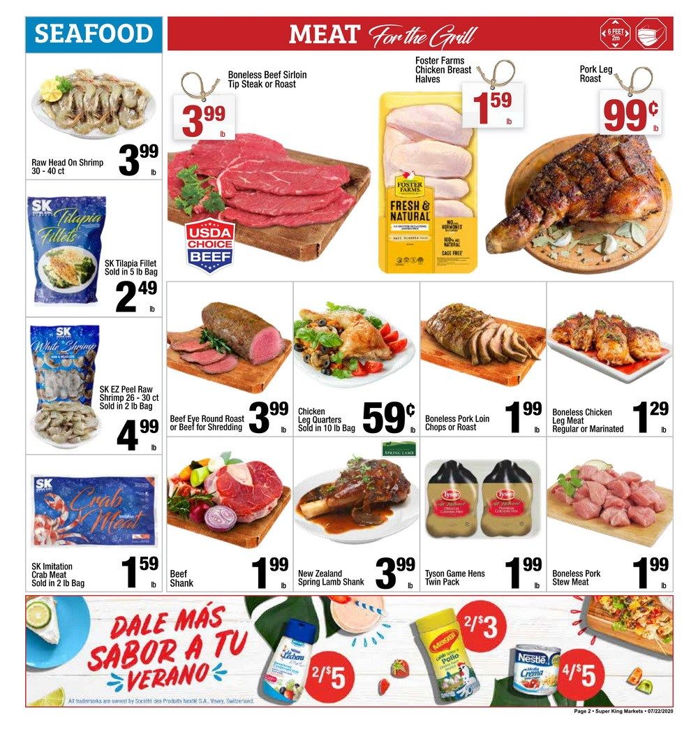 Super King Weekly Ad July 22 – July 28, 2020