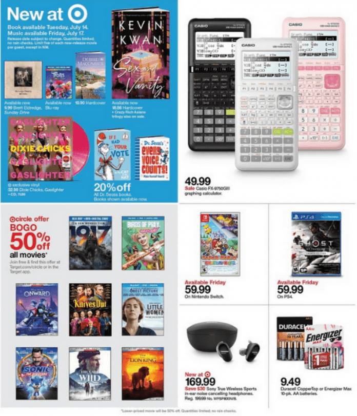 Target Weekly Ad July 12 – July 18, 2020