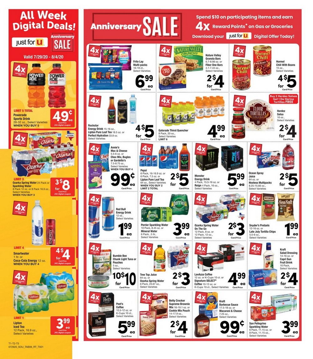Tom Thumb Weekly Ad Jul 29 – Aug 04, 2020