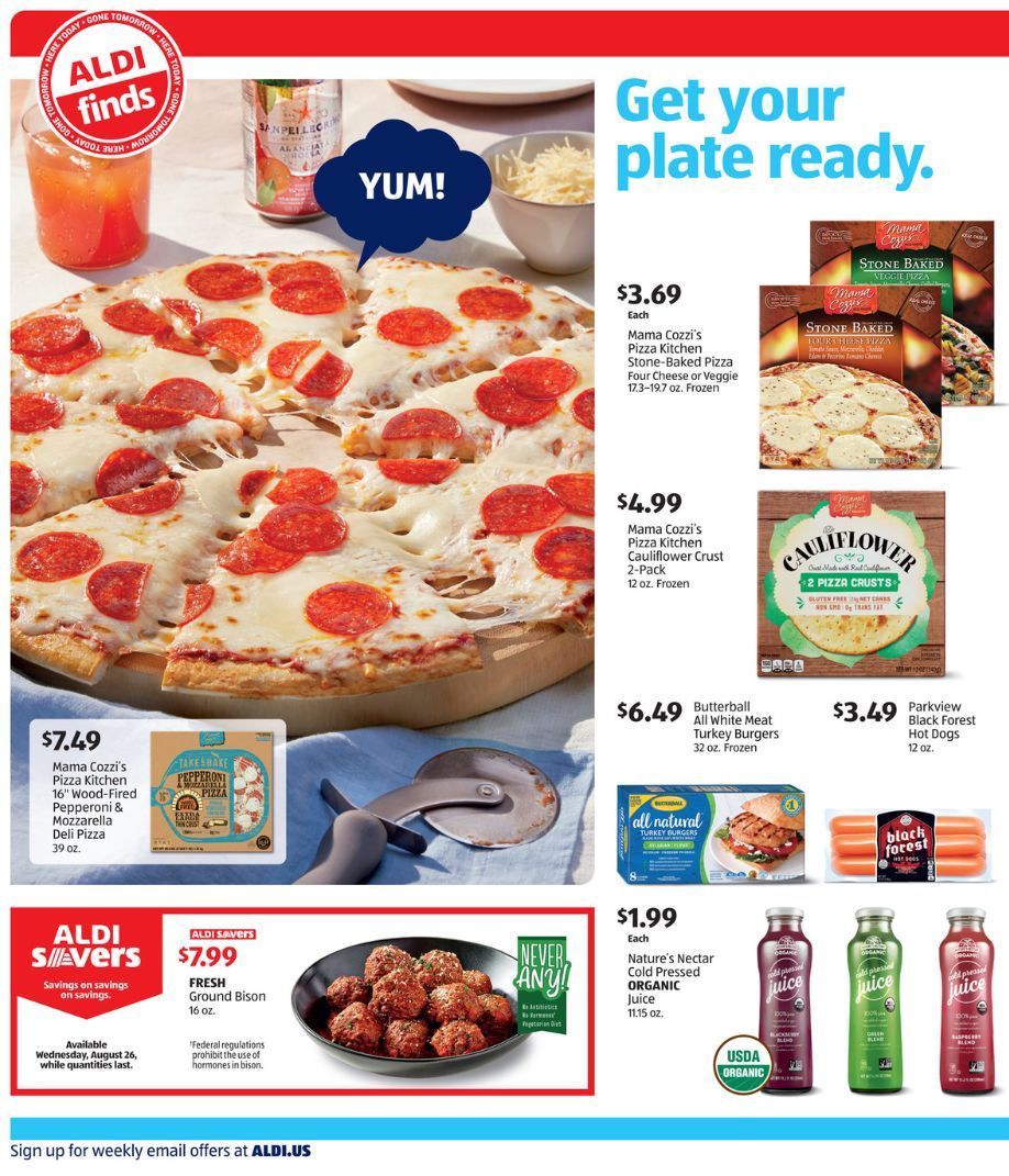 ALDI In-store Ad Sneak Peek Aug 26 – Sep 01, 2020