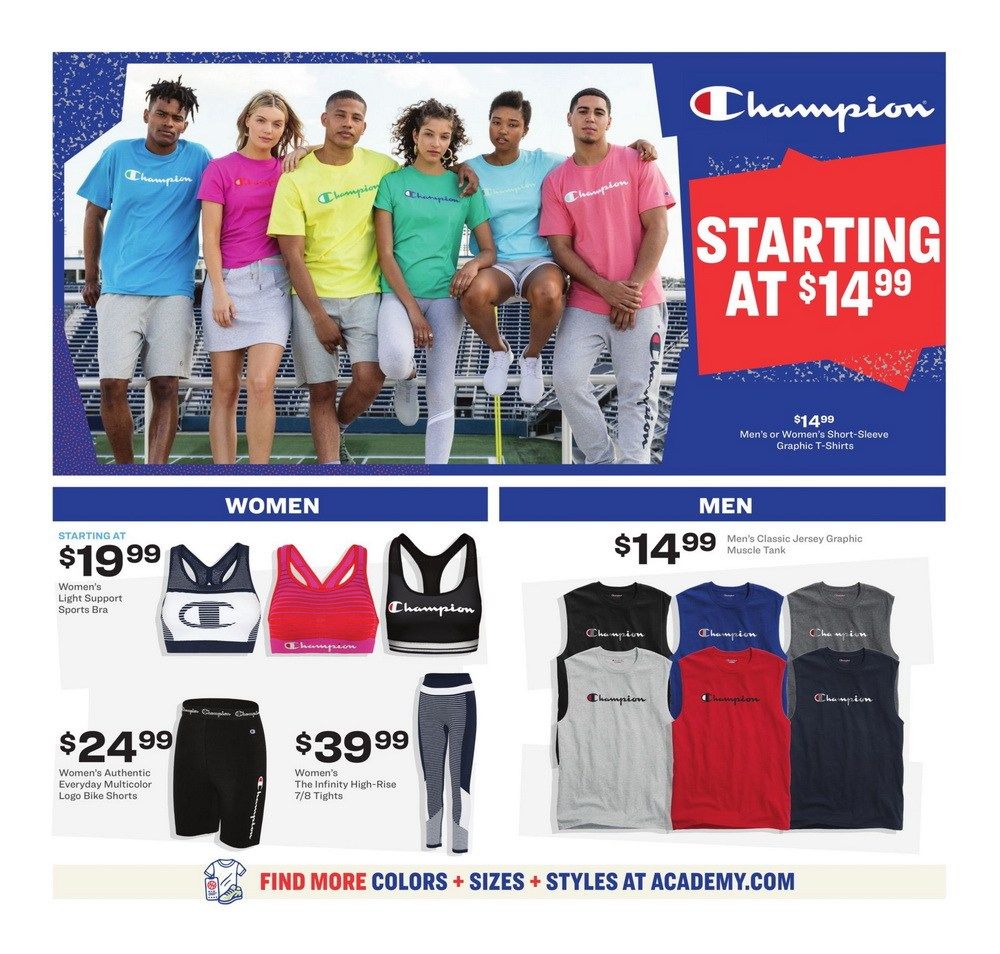 Academy Sports + Outdoors Back to School Ad Aug 03 – Aug 09, 2020