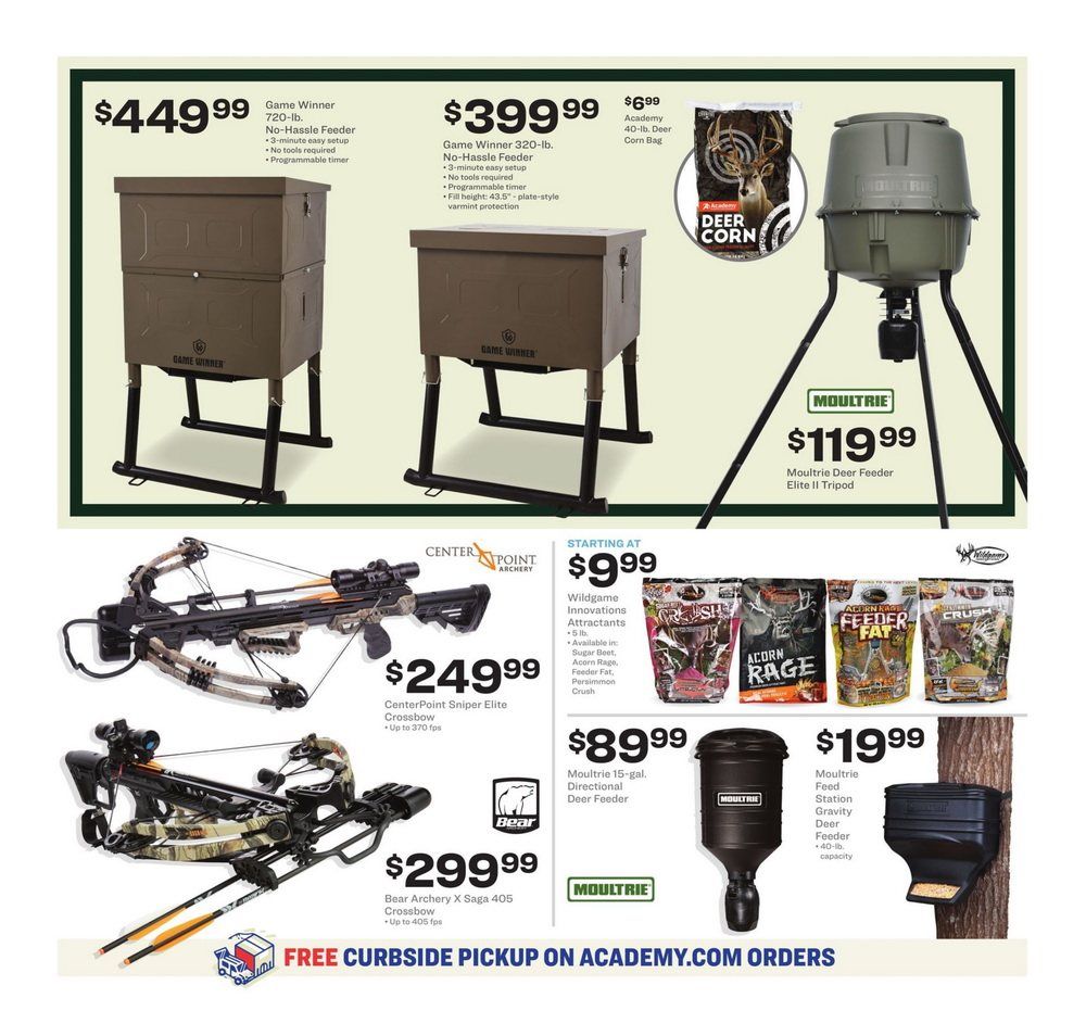 Academy Sports + Outdoors Hunting Ad Aug 24 – Aug 30, 2020