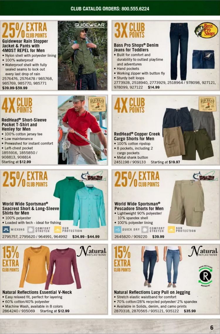 Bass Pro Shops Gear Guide Sale Aug 01 – Aug 31, 2020