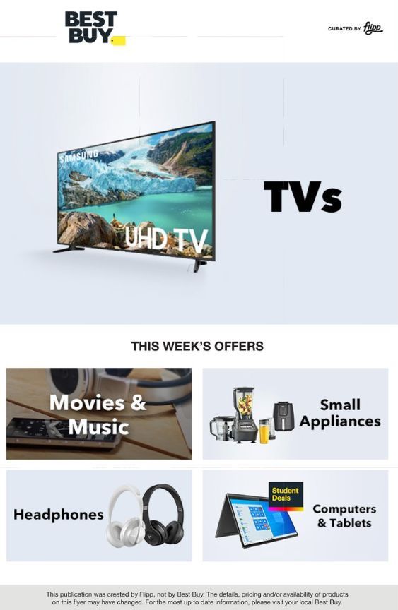 Best Buy Weekly Ad Aug 04 – Aug 10, 2020