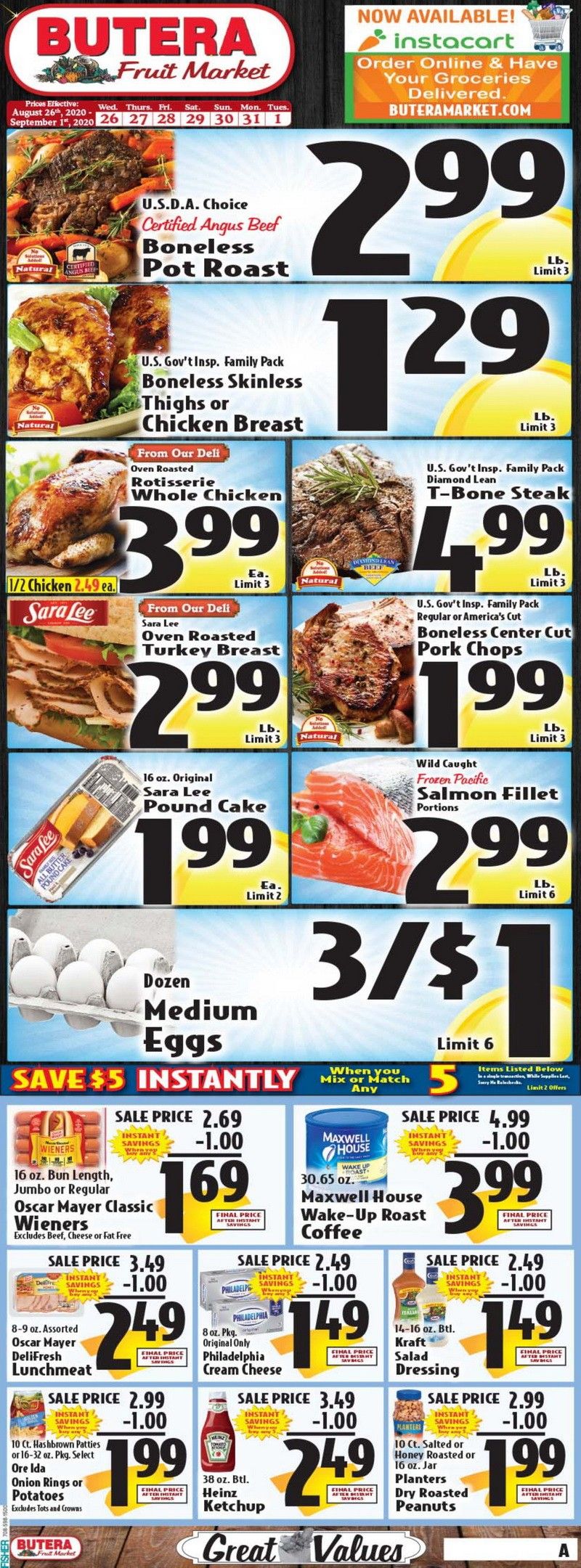 Butera Weekly Ad Aug 26 – Sep 01, 2020