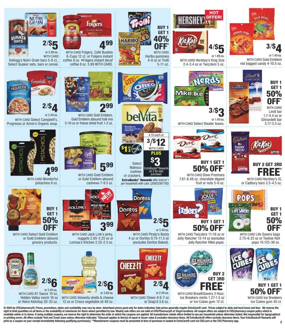 CVS Weekly Ad Aug 09 – Aug 15, 2020