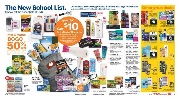 CVS Weekly Ad Aug 23 – Aug 29, 2020