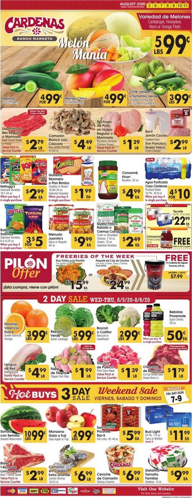 Cardenas Weekly Ad Aug 5 – Aug 11, 2020