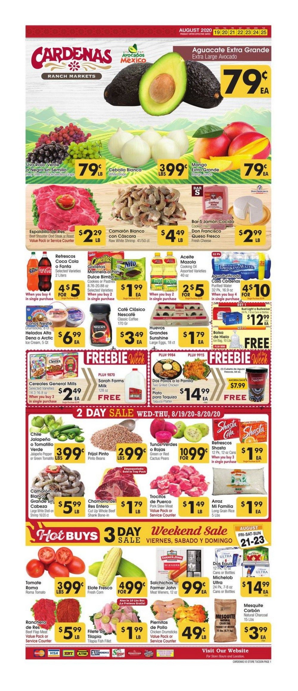 Cardenas Weekly Ad Aug 19 – Aug 25, 2020