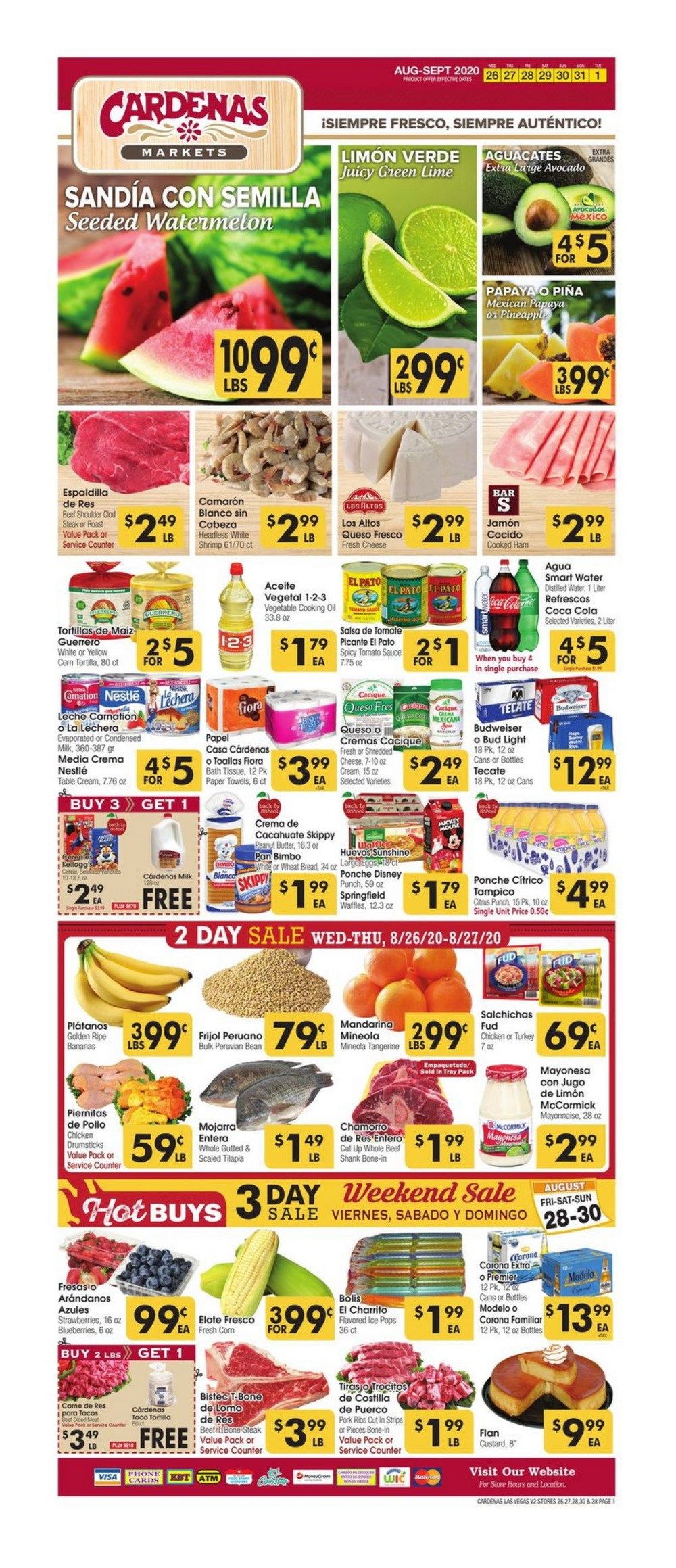 Cardenas Weekly Ad Aug 26 – Sep 01, 2020