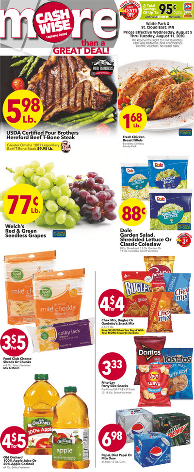 Cash Wise Weekly Ad Aug 05 – Aug 11, 2020