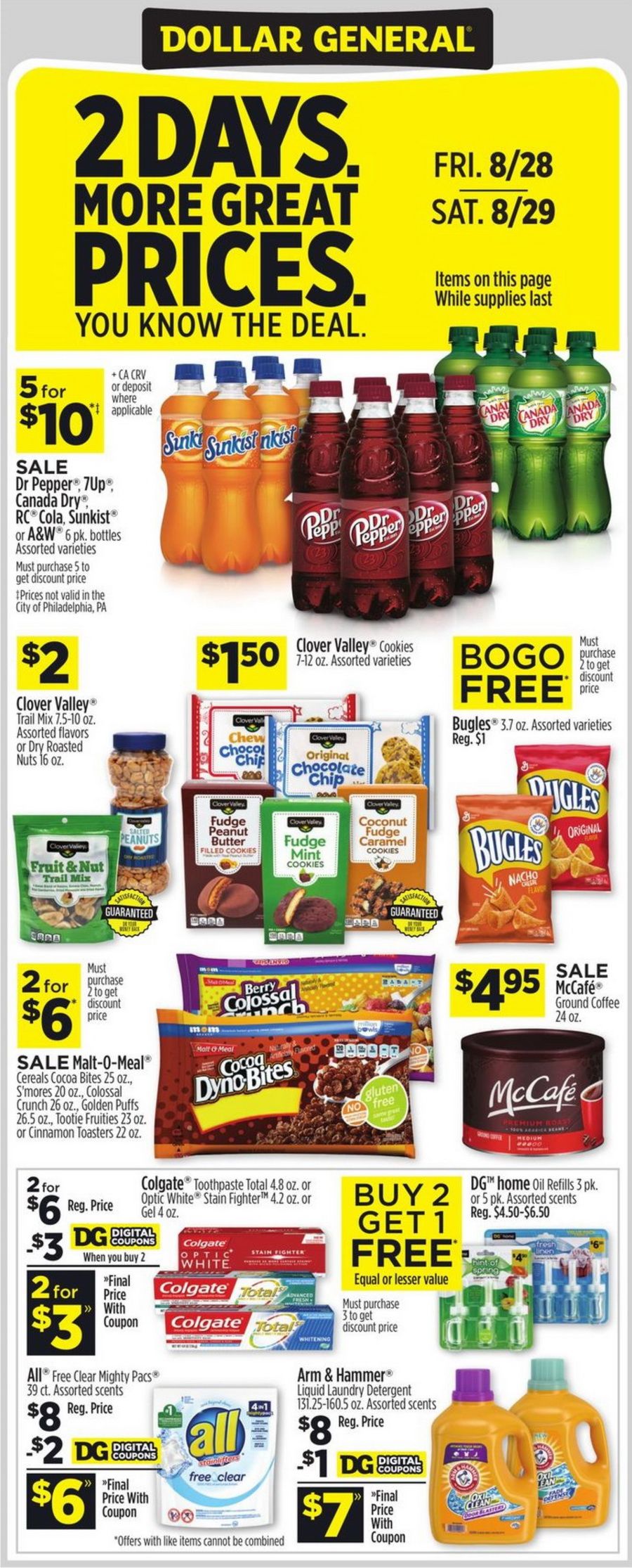 Dollar General Weekly Ad Aug 23 – Aug 29, 2020