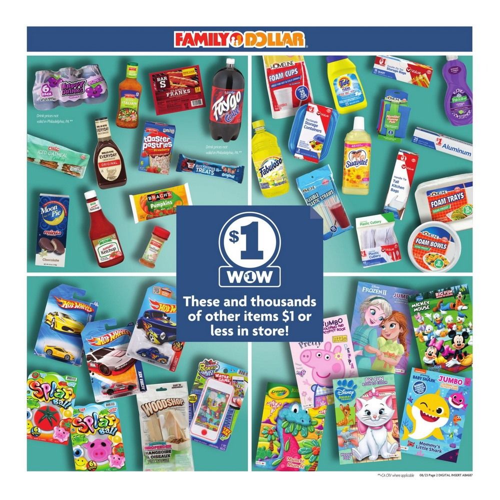 Family Dollar Weekly Ad Aug 23 – Aug 29, 2020