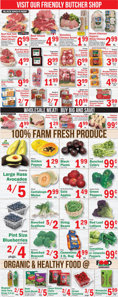 Food Bazaar Weekly Ad Aug 13 – Aug 19, 2020