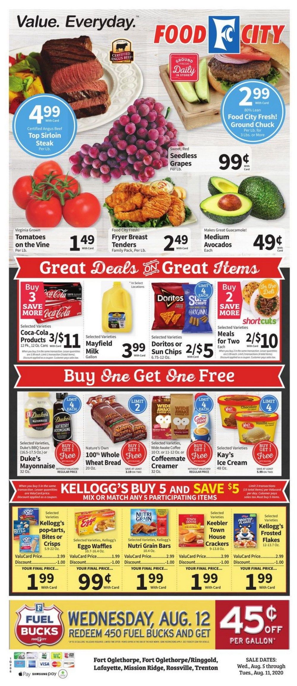 Food City Weekly Ad Aug 05 – Aug 11, 2020