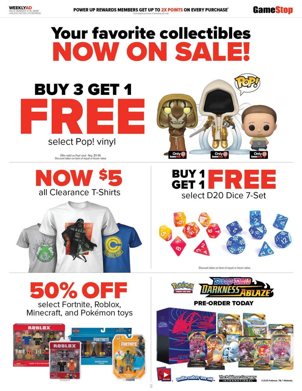 GameStop Weekly Ad Aug 02 – Aug 08, 2020