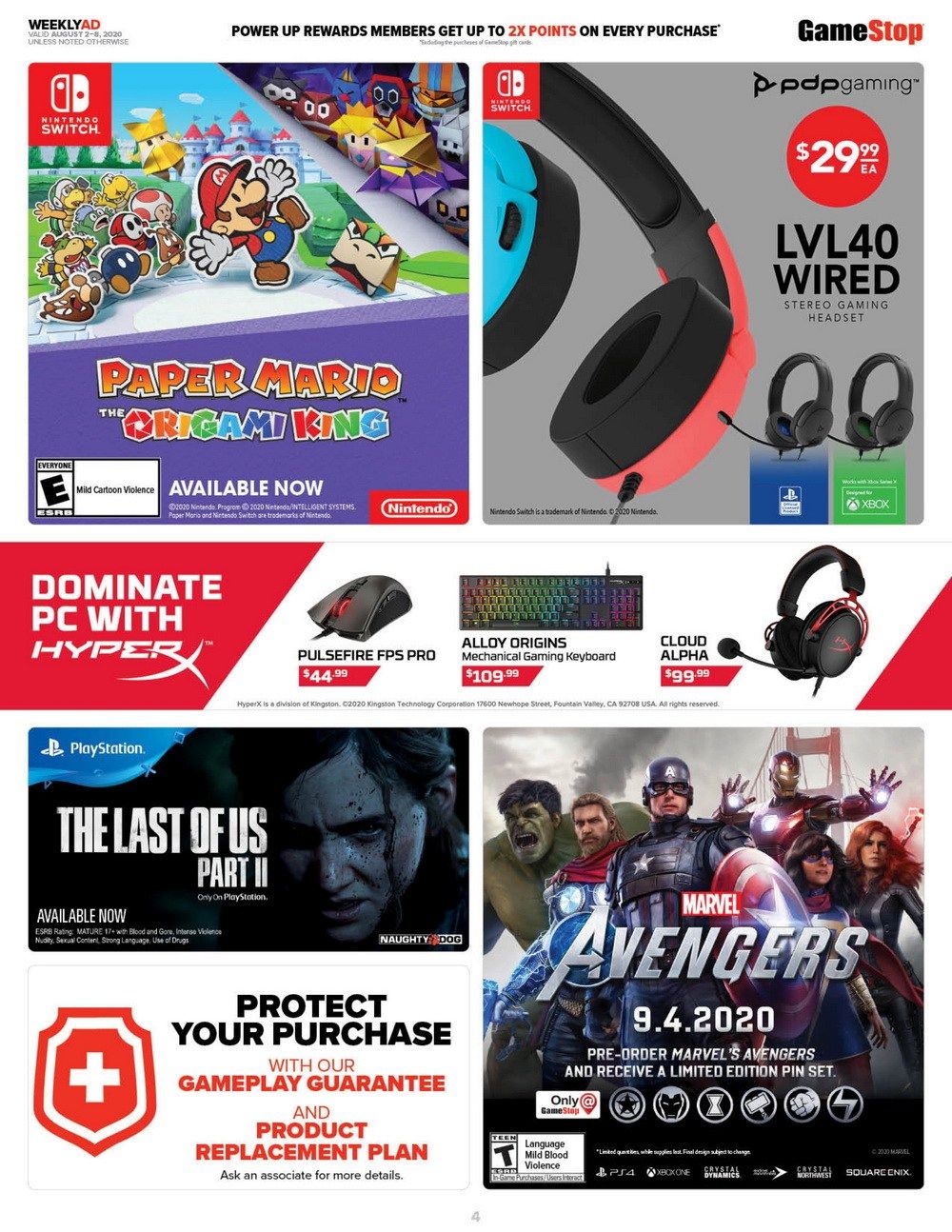 GameStop Weekly Ad Aug 02 – Aug 08, 2020
