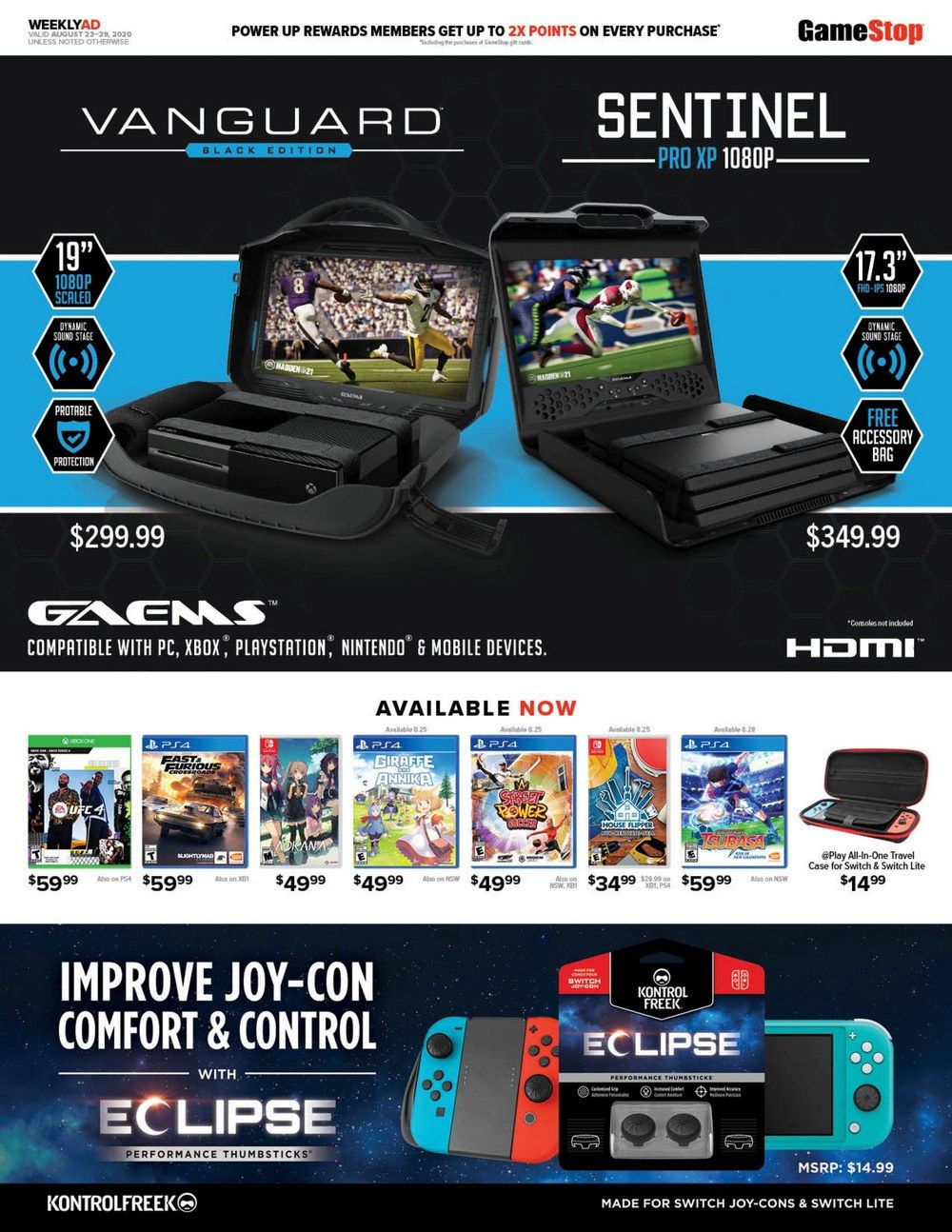 GameStop Weekly Ad Aug 23 – Aug 29, 2020