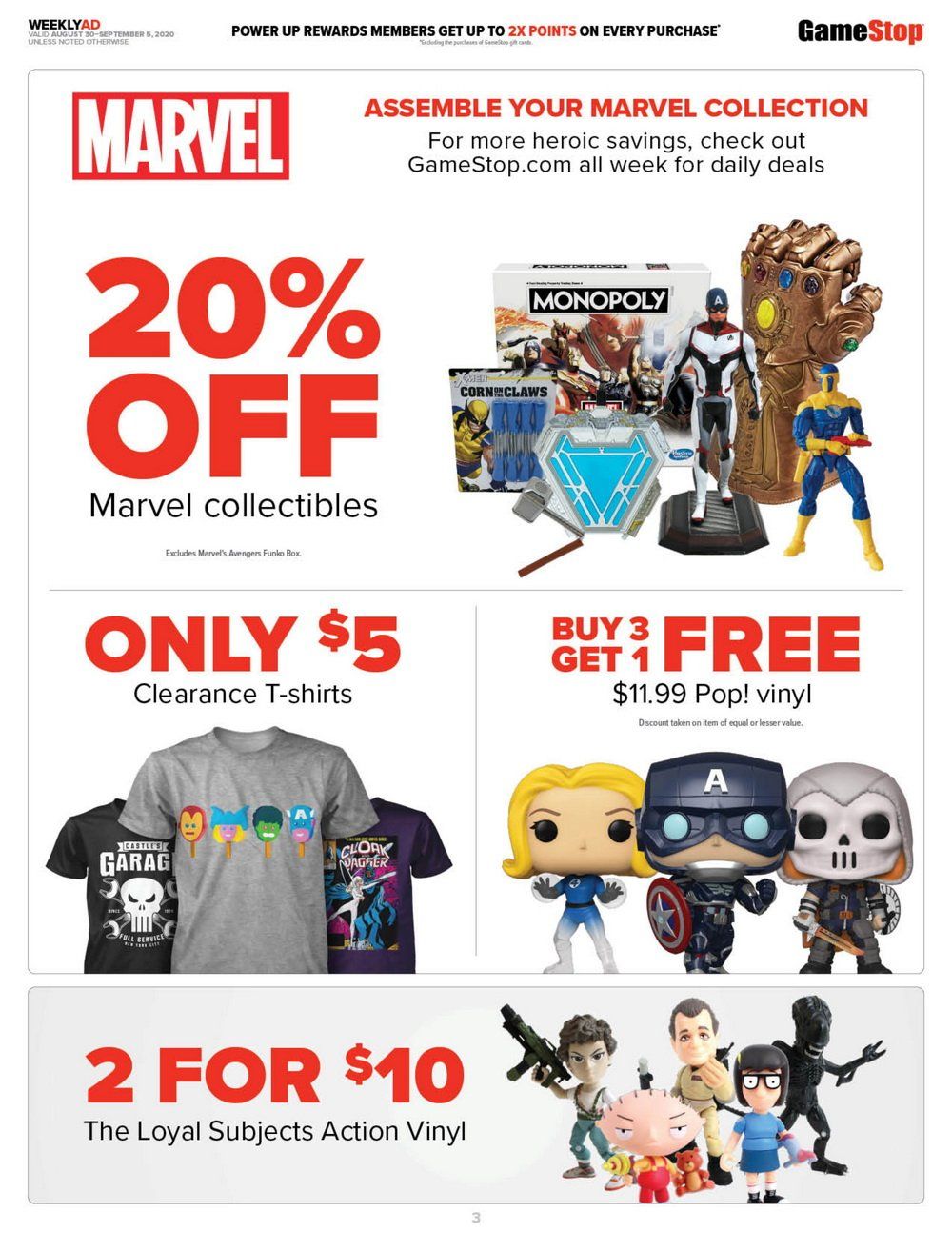 GameStop Weekly Ad Aug 30 – Sep 05, 2020