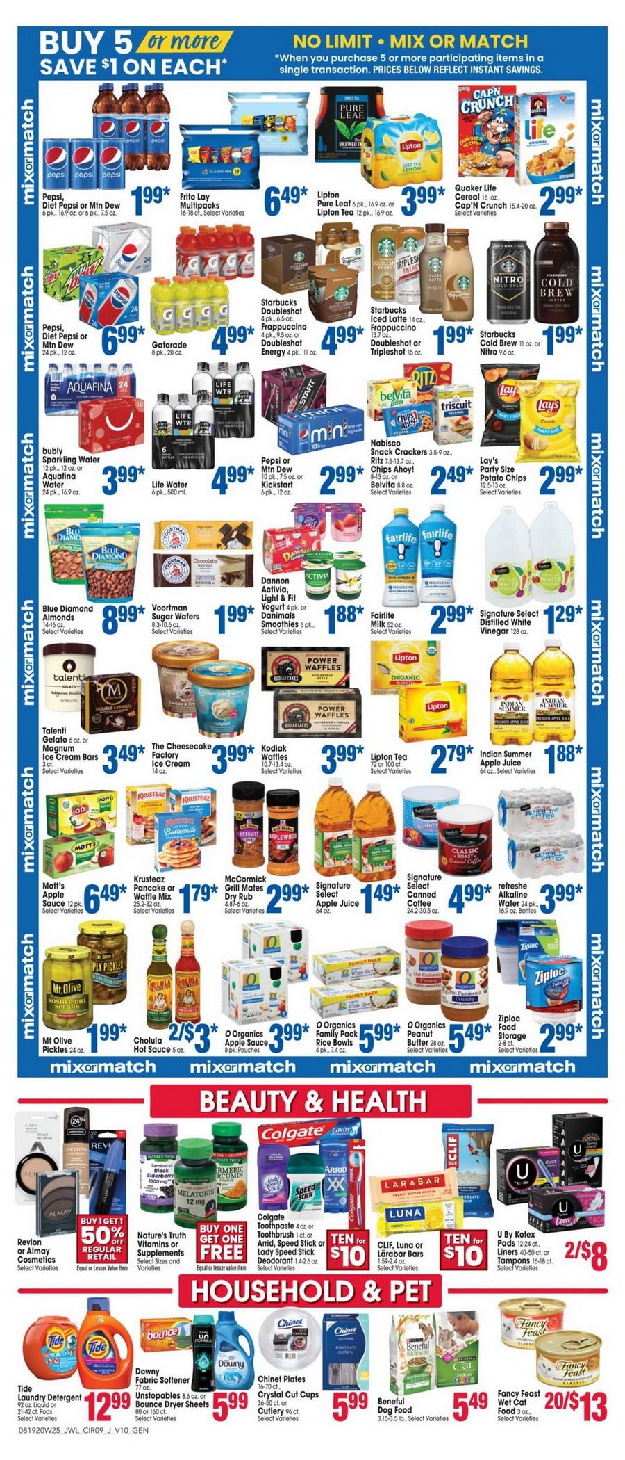 Jewel Osco Weekly Circular Aug 19 – Aug 25, 2020