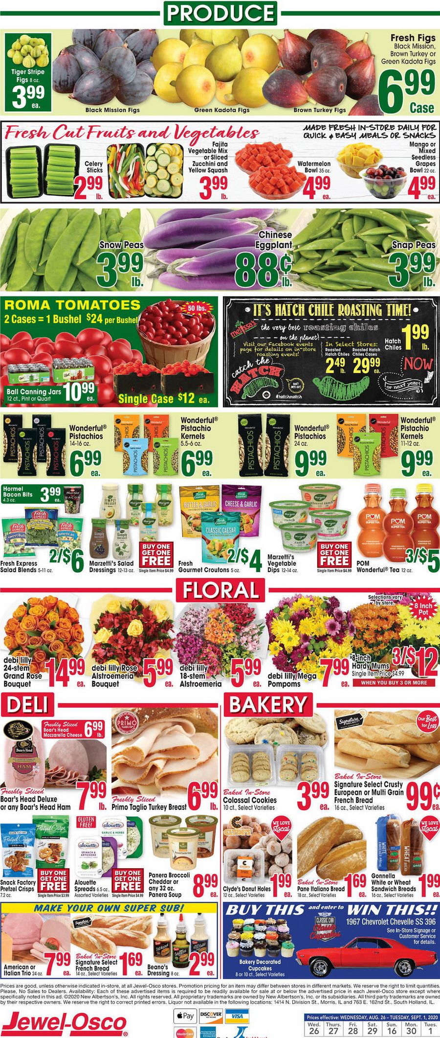 Jewel Osco Weekly Circular Aug 26 – Sep 1, 2020