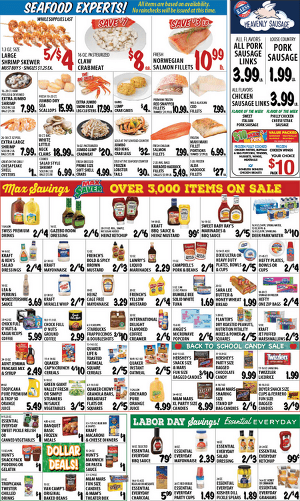 Karns Quality Foods Weekly Ad Sep 01 – Sep 07, 2020