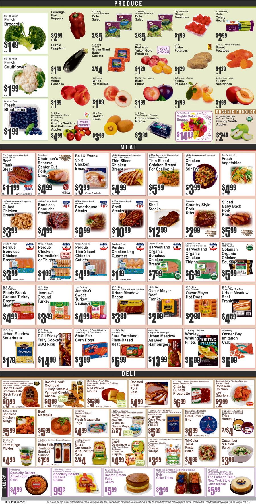 Key Food Weekly Ad Aug 21 – Aug 27, 2020
